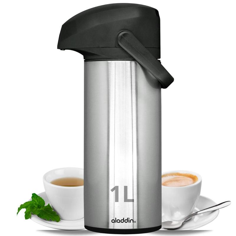 Garrafa de Café Térmica 1L Massima Aladdin De Pressão Conserva Quente ...