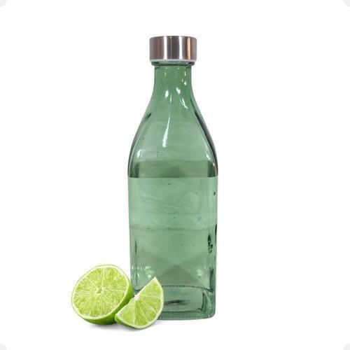 Garrafa De Vidro 1 Litro Com Tampa Hermética Escolha Sua Cor - Crf Home ...