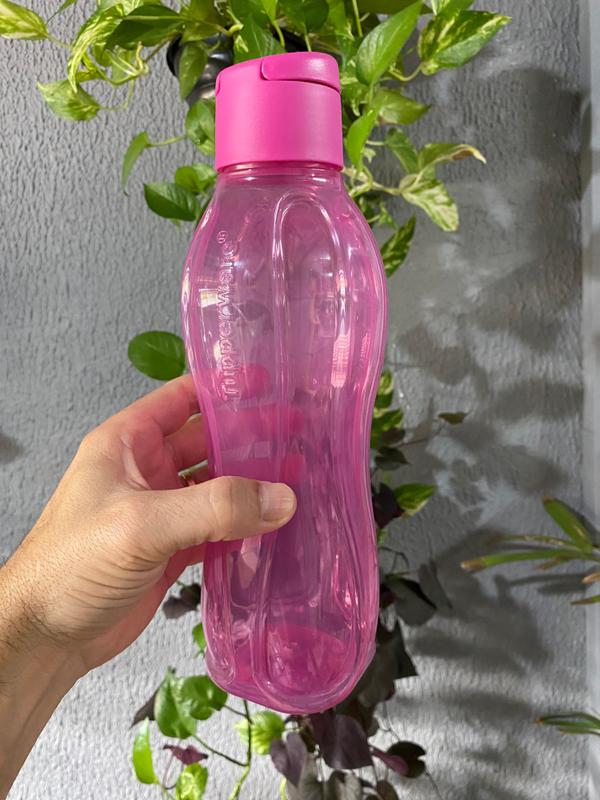 Garrafa Eco Tupper Plus Rosa 1 L - Tupperware - Garrafa - Magazine Luiza