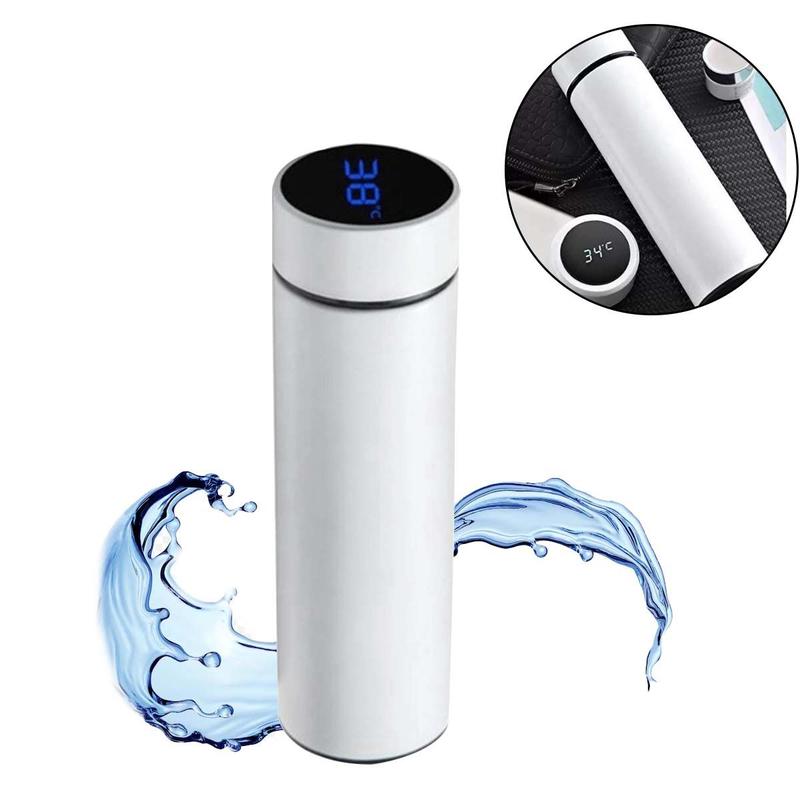 Garrafa Isotermica 380ml Display C Termometro Cores Diversas - Onix ...