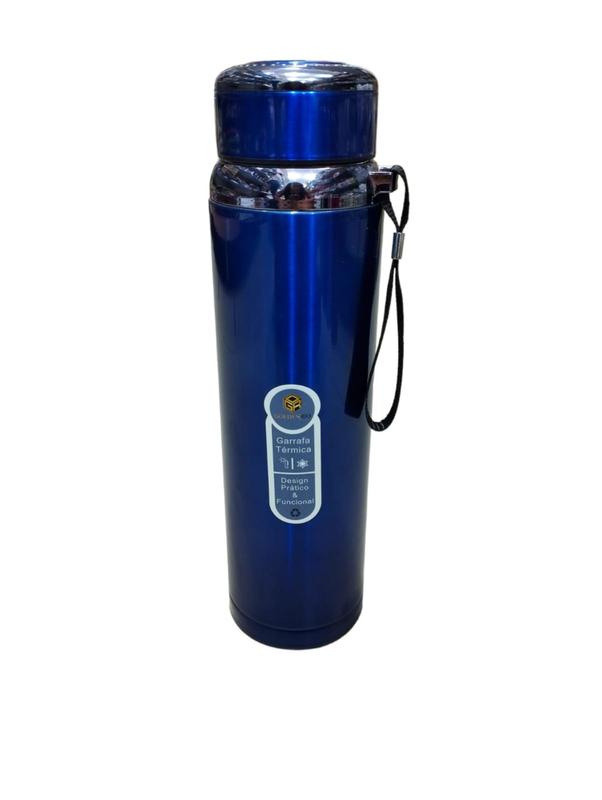 Garrafa Isotérmica Inox Com Alça 950ml - GOLDEN RIO - Garrafa Térmica ...