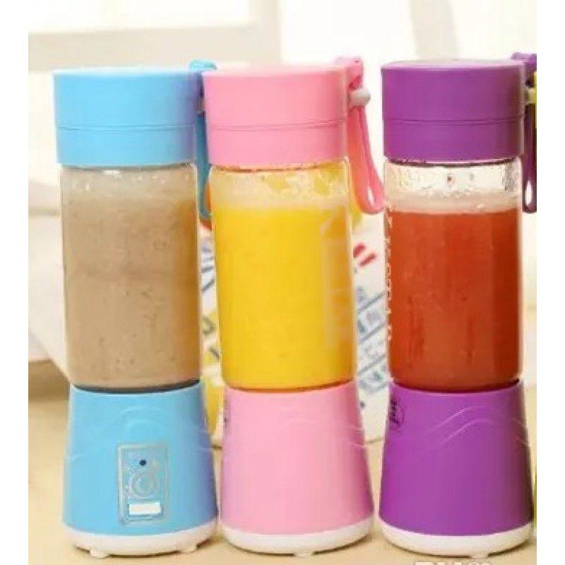 Garrafa Mixer Liquidificador de Frutas Sucos - AZUL - Mixer - Magazine ...