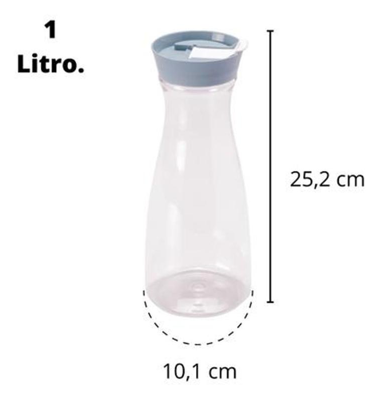 Garrafa para água New York 1L - PLasutil - Garrafa - Magazine Luiza