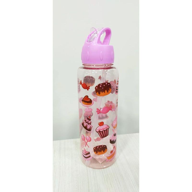 Garrafa Plástica Cupcake 800ml - interponte - Garrafa - Magazine Luiza