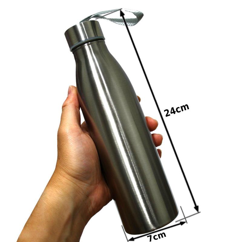 Garrafa Squeeze Inox 750ml Lisa G6 - Gringa Top 10 - Squeeze - Magazine ...