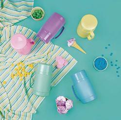 Garrafa Térmica 500 ml Colorida Café Quente Água Gelada - Mor - Garrafa ...