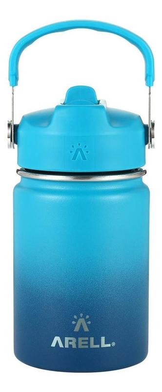 Garrafa Termica Agua Gelada Ou Quente Straw Flask 355Ml - Arell ...
