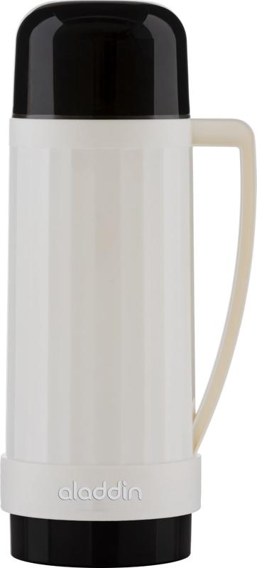 Garrafa Térmica Continental Branco/Preto 1l Aladdin - Garrafa Térmica ...