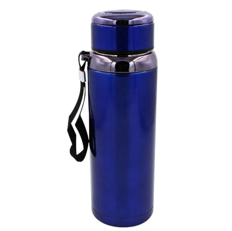 garrafa térmica de inox com tampa e alça colors 750ml na caixa - GOLDEN ...