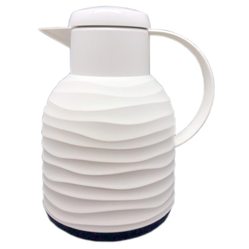 Garrafa Térmica Emsa Samba Wave Branca 1L - M.CASSAB - Garrafa Térmica ...