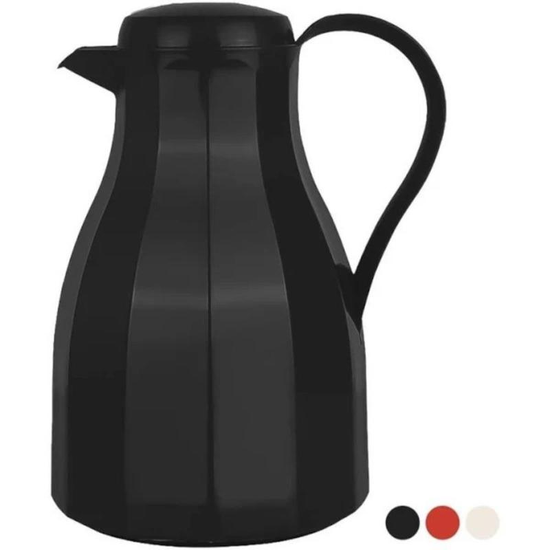 Garrafa Térmica Fashion 1L Preta- ECOS - Garrafa Térmica - Magazine Luiza