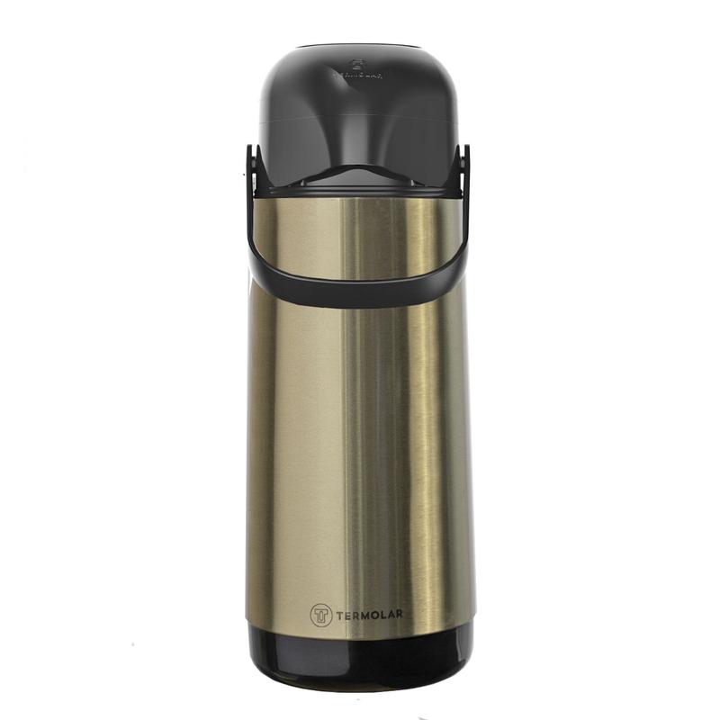 Garrafa Térmica Inox Ginger 1 Litro Café Chá Leite Termolar - Garrafa ...