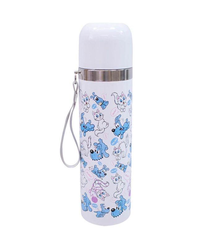 Garrafa Térmica Mingau E Bidu 500ml - Turma Da Mônica - Tascoinport ...