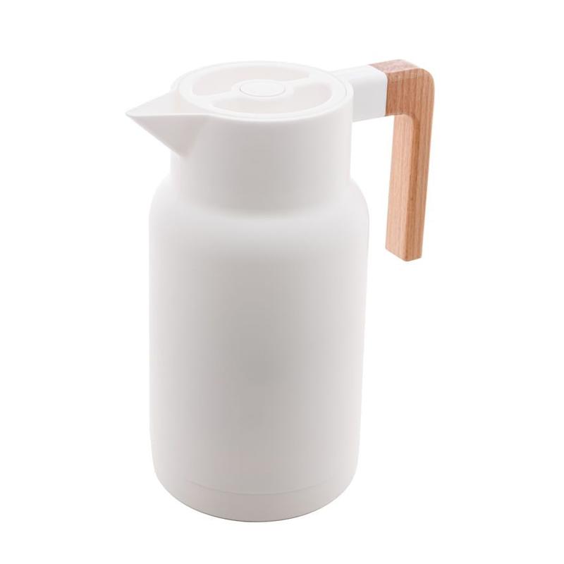 Garrafa térmica organic plástico branco 1 litro Lyor - Garrafa Térmica ...