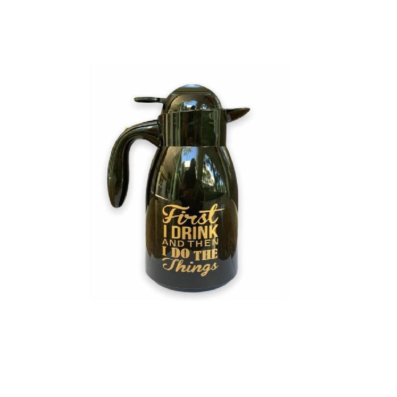 Garrafa Termica Preta Matte Black 1L - Fratelli - Garrafa Térmica ...