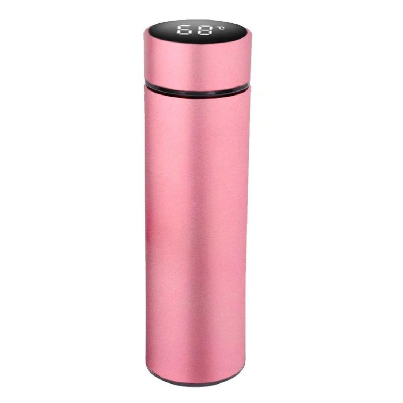 Garrafa Térmica Visor Temperatura Led Inteligente 480ml - Moon's - Garrafa Térmica - Magazine Luiza