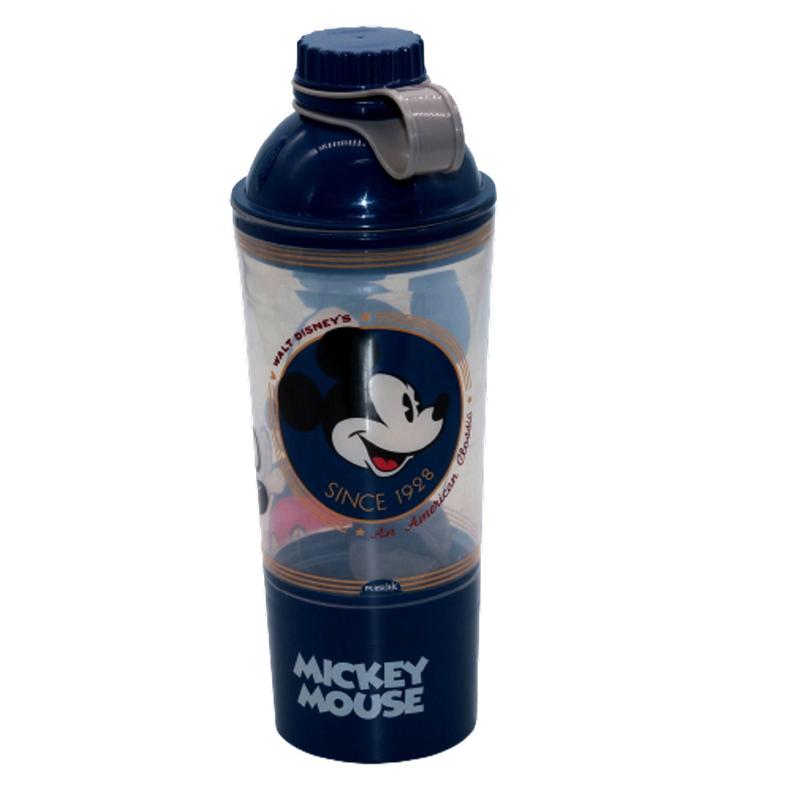 Garrafa Vip Com Tampa Rosca Fixa, Compartimento 600ml Mickey - Plasútil ...