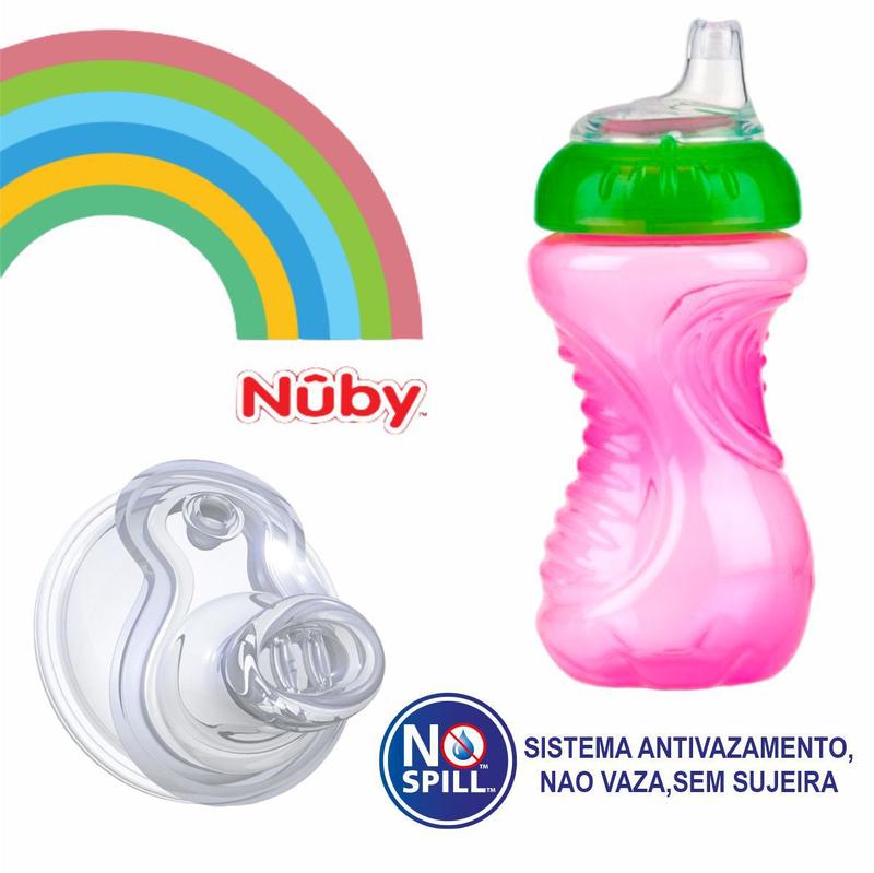 Garrafinha Squeeze Para Criança Agua Suco 300ml Copo Bebe Infantil ...