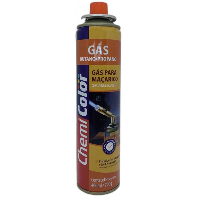 Gas Butano/Propano Chemicolor Para Macarico - RCD - Gás para Maçarico ...
