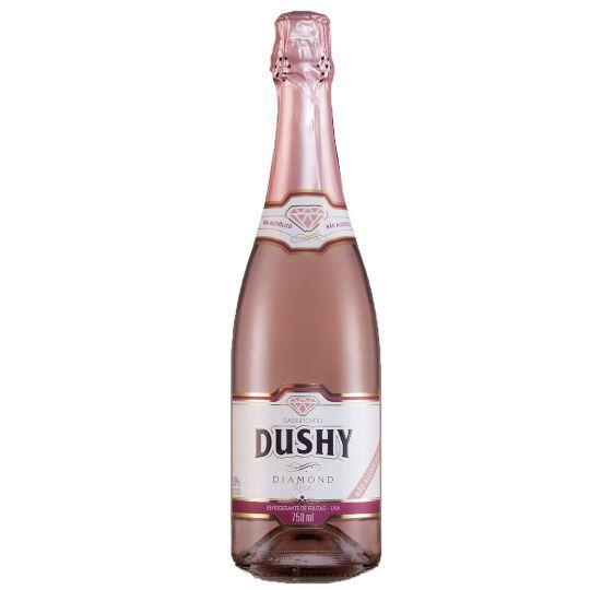 Gaseificado sem álcool Suco Natural Uva Dushy Diamond Rosè - 750ml ...