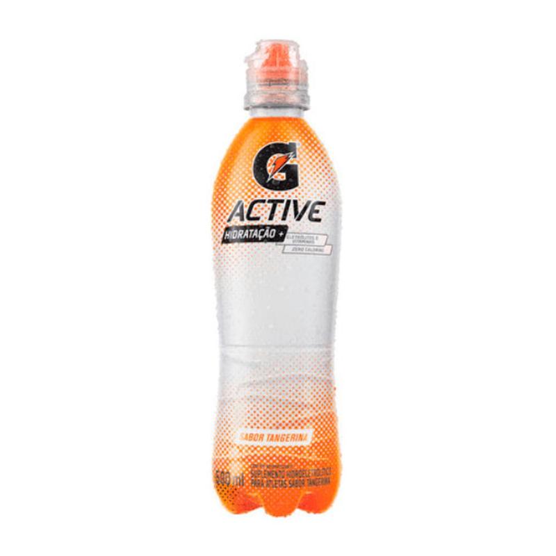 Gatorade G Active Tangerina 500ml - Isotônico e Hidrotônico - Magazine ...