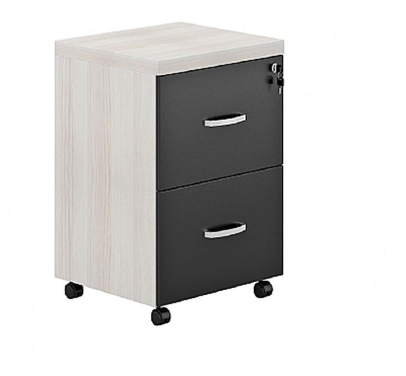 Gaveteiro Volante 2 Gavetas Com Fechadura Simultânea e Corrediças ...