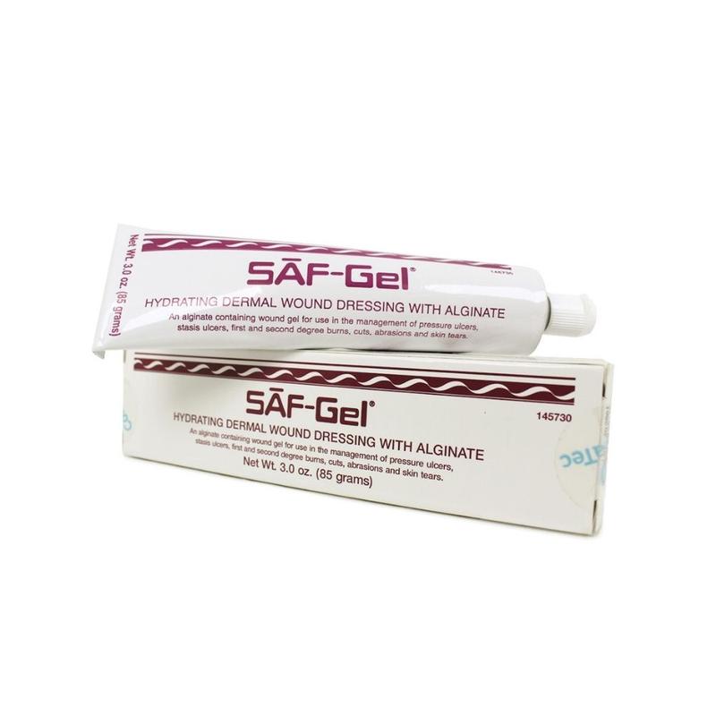 Gel cicatrizante com alginato de cálcio e sódio saf-gel 85g - convatec ...