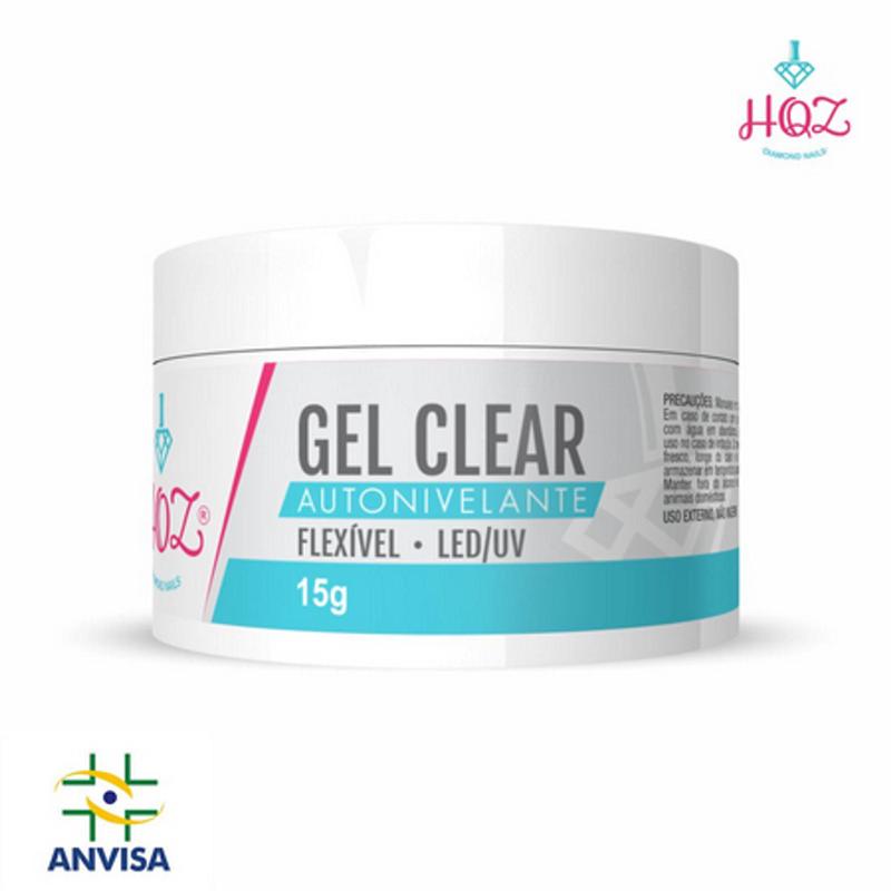 Gel Clear HQZ Autonivelante - Gel para Unhas - Magazine Luiza