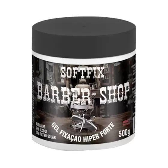 Gel Cola Fixacao Hiper Forte Barber Shop Softfix 500g - Soft Fix - Gel ...