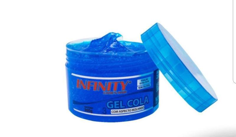 GEL COLA INFINITY LOOK S HAIR 300g - Gel de Cabelo - Magazine Luiza