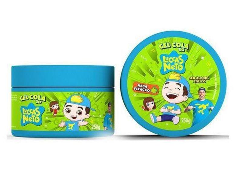 Gel Cola Luccas Neto 250g - Slime / Amoeba - Magazine Luiza