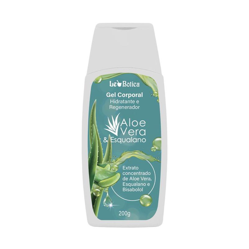 Gel Corporal Aloe Vera & Esqualano Le Botica 200g - Cuidados com o ...