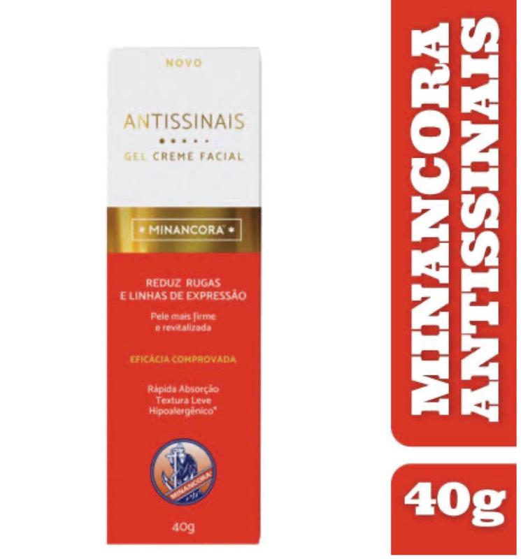 Gel Creme Facial Minâncora Antissinais 40g. - Minancora - Anti-Idade ...