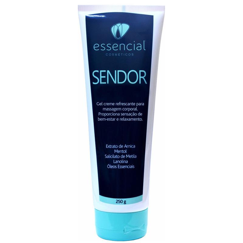 Gel creme massageador corporal Sendor 250g - Essencial - ESSENCIAL ...