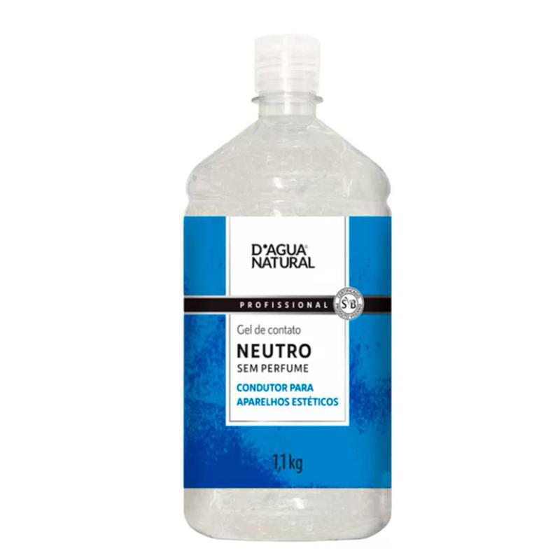 Gel de Contato Neutro sem Perfume para Eletroterapia Dagua Natural 1,1 ...