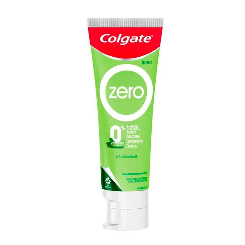 Gel Dental Colgate Zero Transparente Menta 90g - Creme e Gel Dental ...