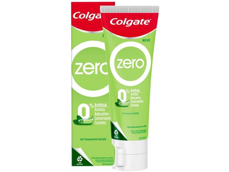 Gel Dental Vegano Colgate Zero Adults 90g - Creme e Gel Dental ...