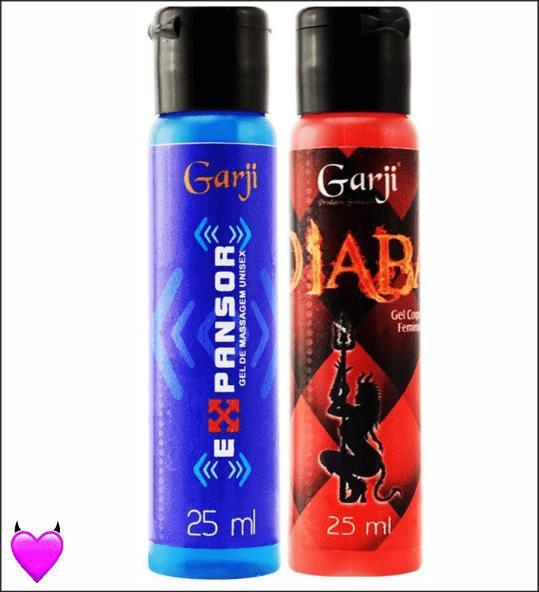 Gel Diaba & Duo Expansor Dupla Sensação Garji - Lubrificante Íntimo ...
