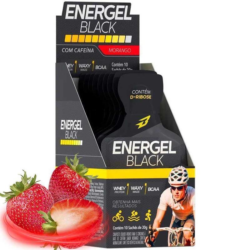 Gel Energel Black Com Cafeína Caixa + Deca Testona Evolution - Body ...