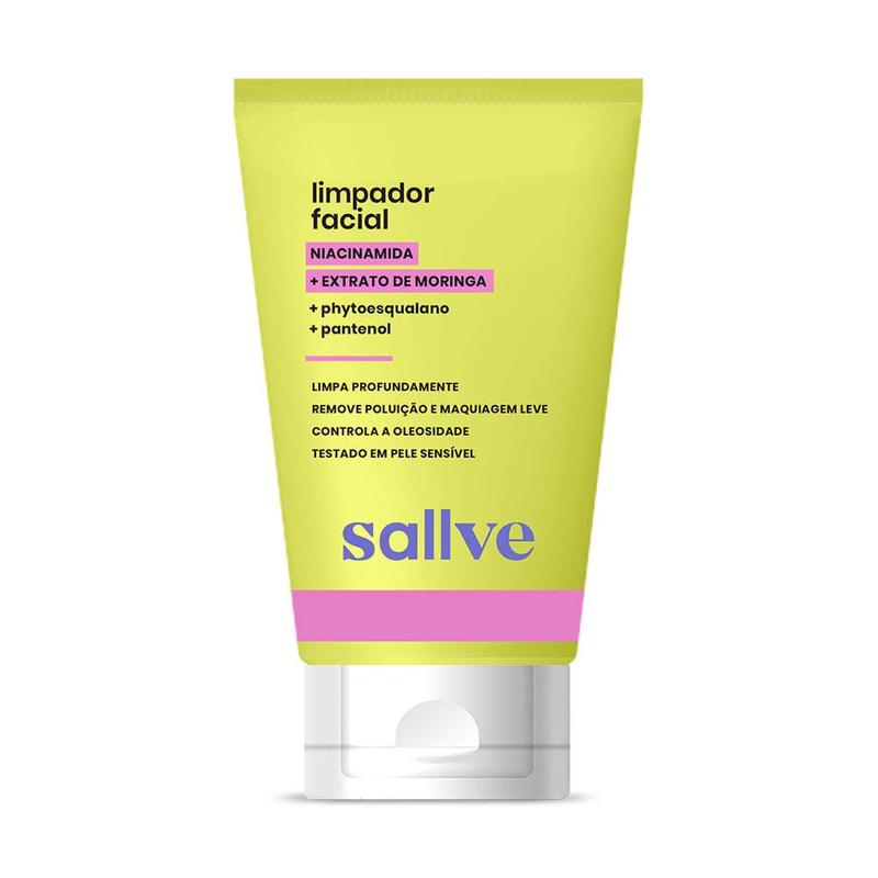 Gel Espuma de Limpeza Facial Sallve - Limpeza Facial - Magazine Luiza