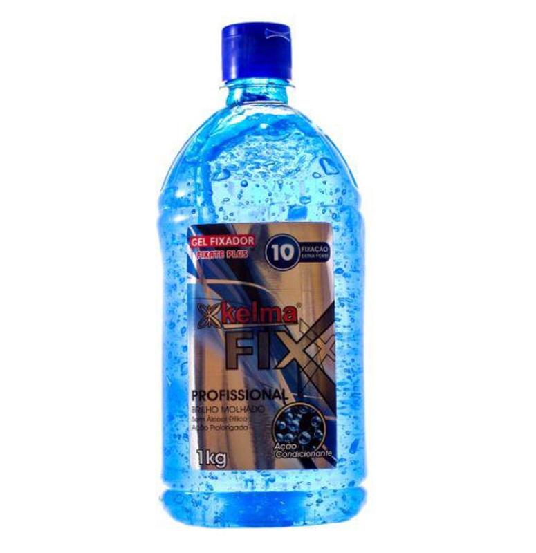 Gel fixador extra forte / brilho molhado - kelma fix 1kg - Assim ...