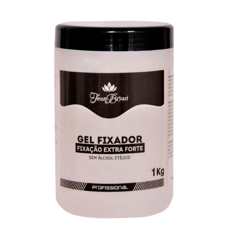 Gel Fixador Extra Forte Incolor Sem Álcool Profissional 1Kg - Jean ...
