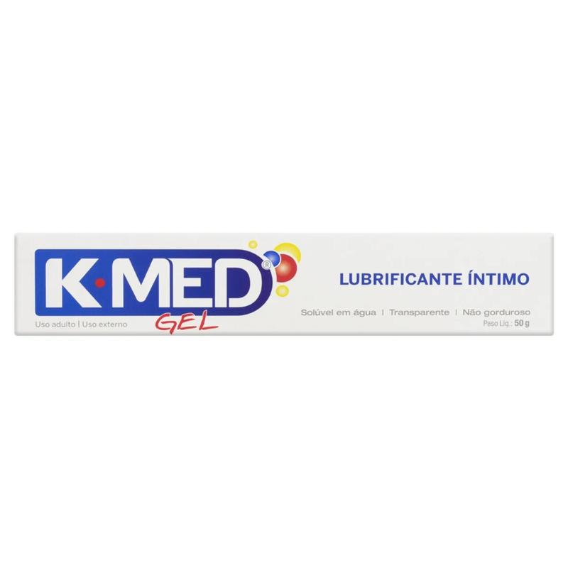 Gel Lubrificante Íntimo K-med Caixa 50g - kmed - Lubrificante Íntimo ...