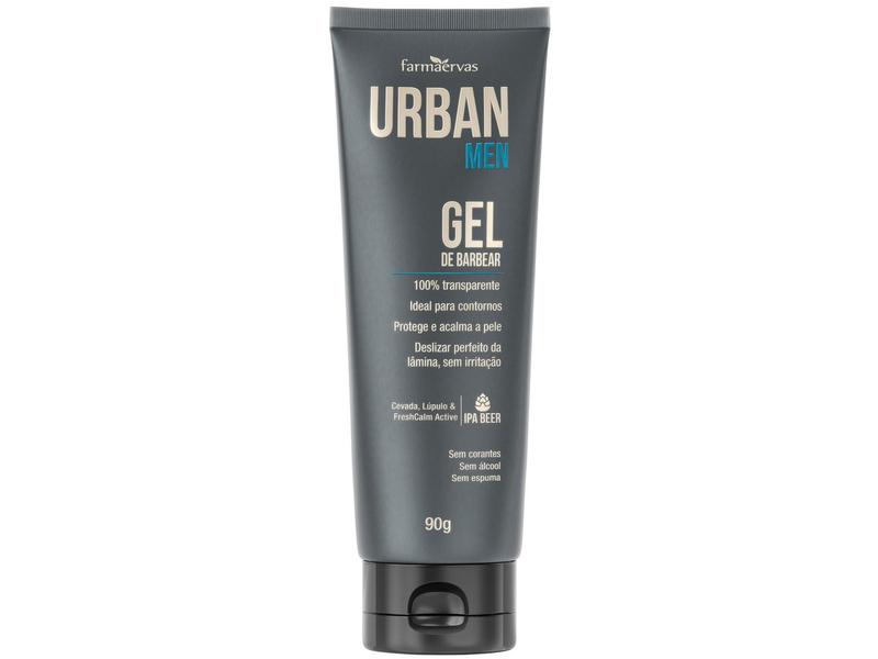 Gel para Barbear Farmaervas Urban Men Ipa Beer - 90g - Espuma de ...