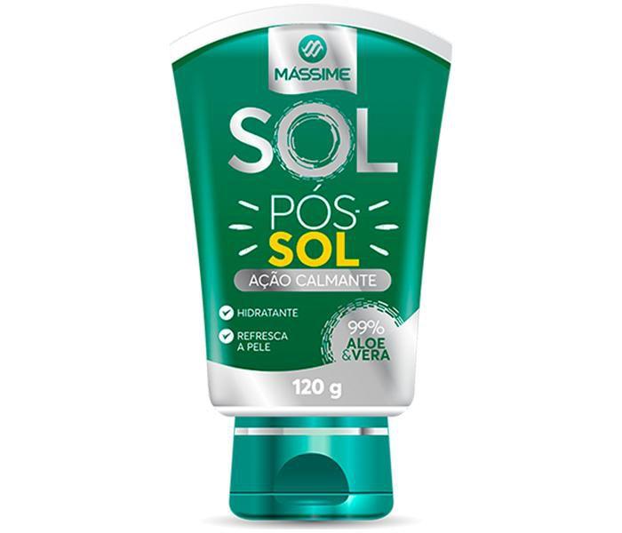 Gel Pós Sol Massime - 120g - Pós Sol - Magazine Luiza