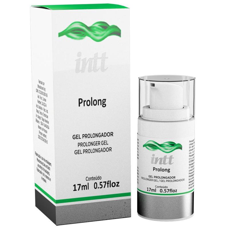 Gel Prolongador Lubrificante Prolong Retardante Masculino - Intt ...