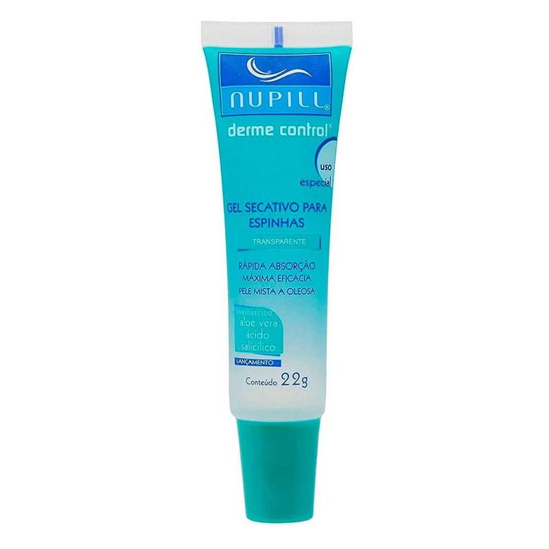 Gel Secativo Para Espinhas Nupil Derme Control 22g - Nupill - Antiacne ...