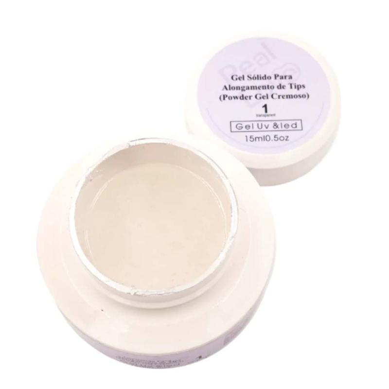 Gel Sólido de Alongamento para Tips Powder Gel Cremoso Real Love - Gel ...