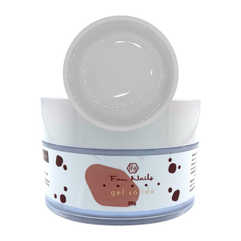 Gel Sólido Para Alongamento de Unhas Fan Nails 20g - Gel para Unhas ...