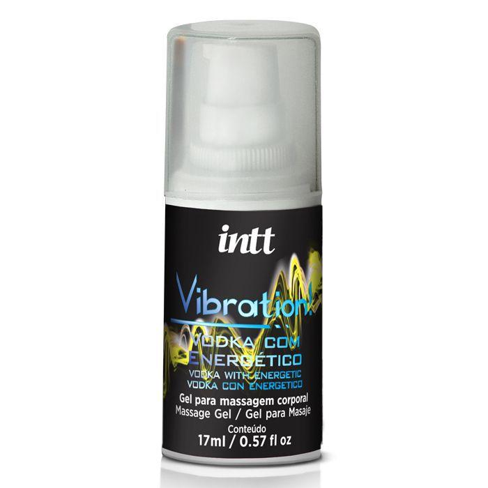 Gel Vibration Power Vodka com Energético 17ml - Intt - Lubrificante ...